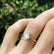 Vintage Pear Diamond Ring – Modern Curved Band Setting | Timeless ...